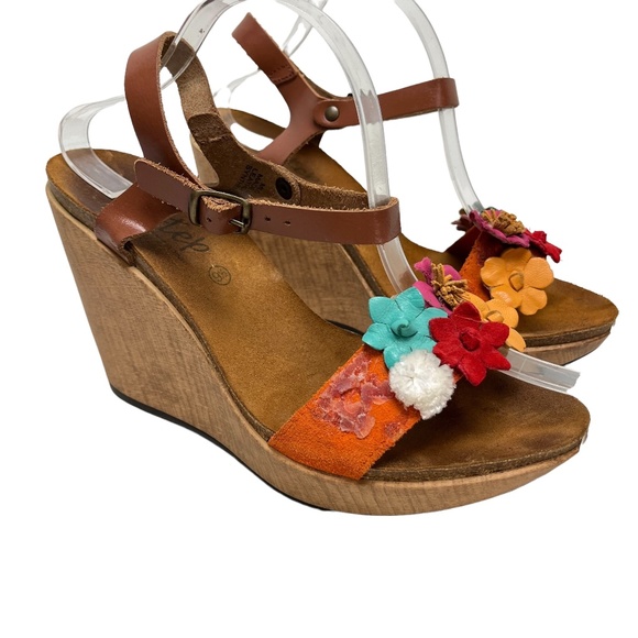 BioStep | Shoes | Biostep Bio Step Genuine Leather Wedge Platform Ankle ...